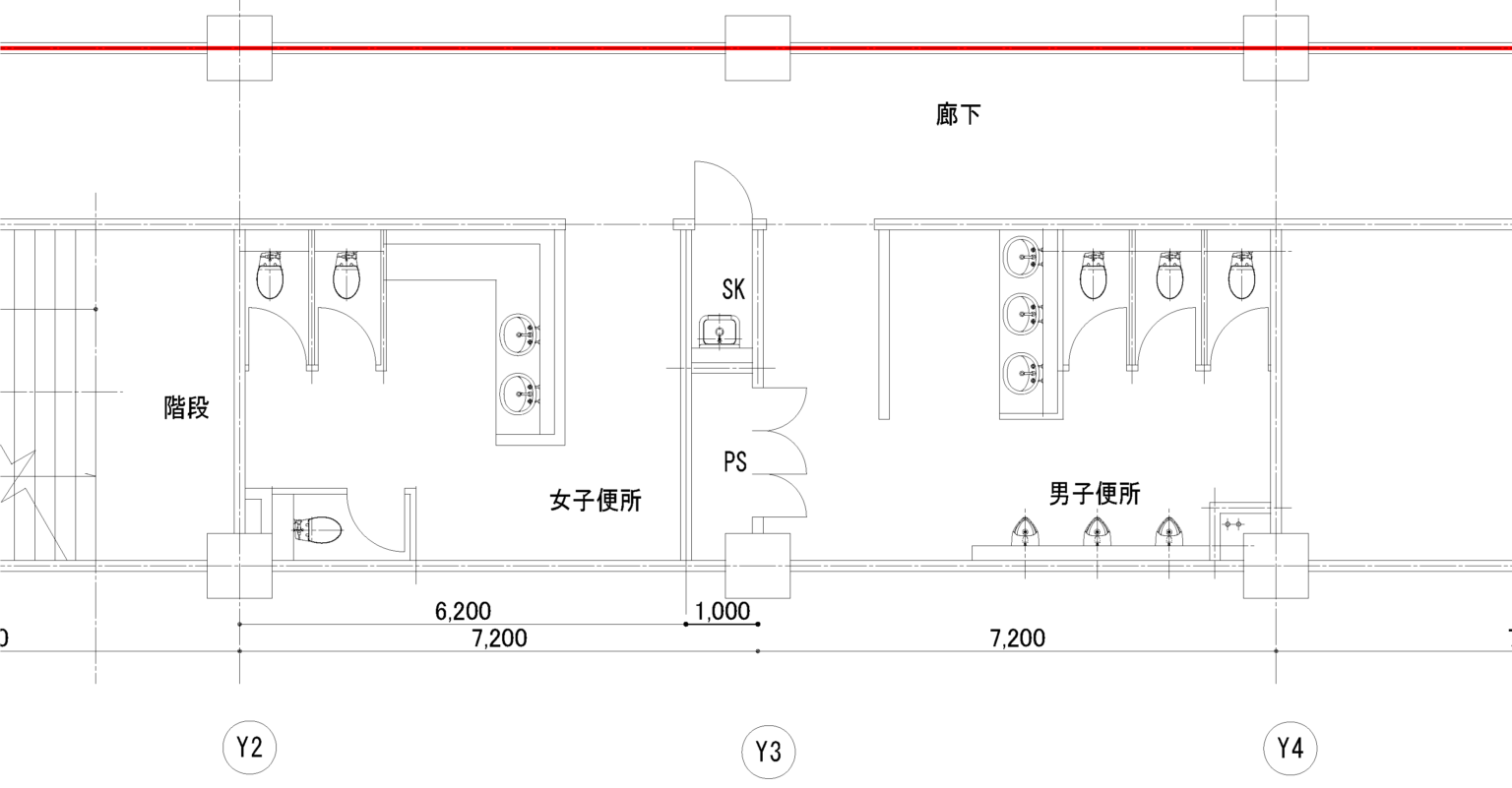 【機械設備編】トイレ廻りの配管計画を紹介 -給水管、排水管および通気管の計画を紹介